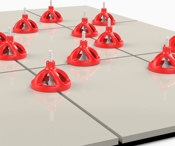 Self Levelling Porcelain Trade Tile System - Rubi Cyclone - Easy use ...